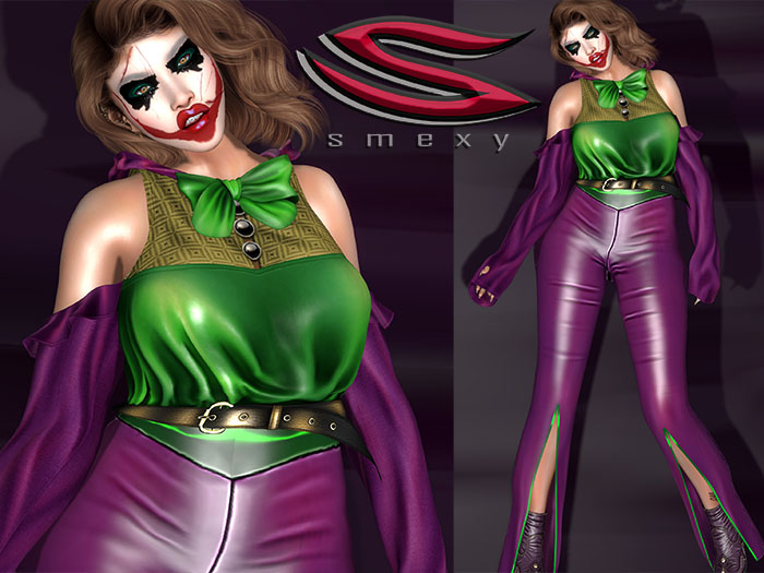 Second Life Marketplace - ::Smexy:: Joker Cosplay Outfit DEMO